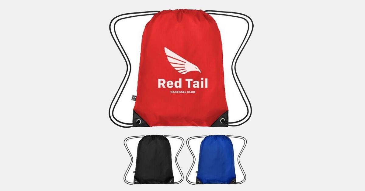 Small Sports Pack With 100% Rpet Material with your logo | ImprintLogo.com