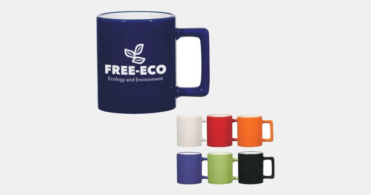 Imprinted 11 Oz The Joe Mug with your logo | ImprintLogo.com