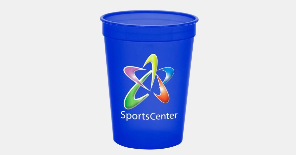 Cups-On-The-Go 12 Oz Stadium Cup - Digital Imprint with your logo ...