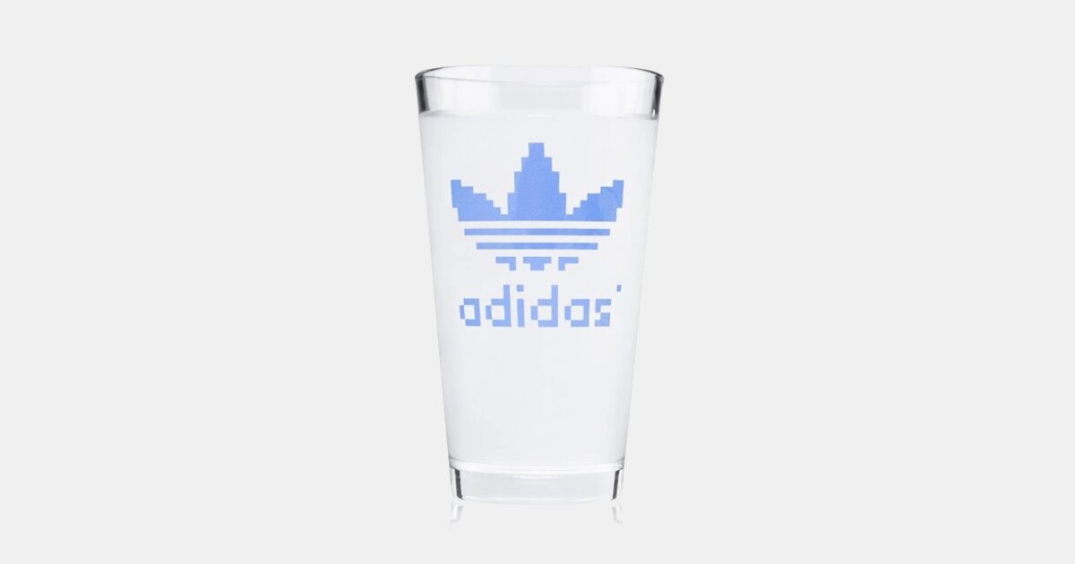 Custom Printed Tapered Pint Glass 16 oz with your logo | ImprintLogo.com