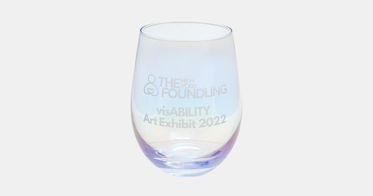 17 Oz Jeray Stemless Wine Glass with your logo | ImprintLogo.com