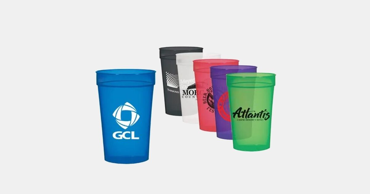 Custom Imprinted Translucent Stadium Cup 17 oz with your logo ...