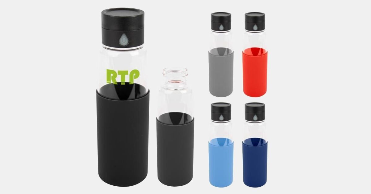 20 Oz. Hydro Glass Bottle with your logo | ImprintLogo.com