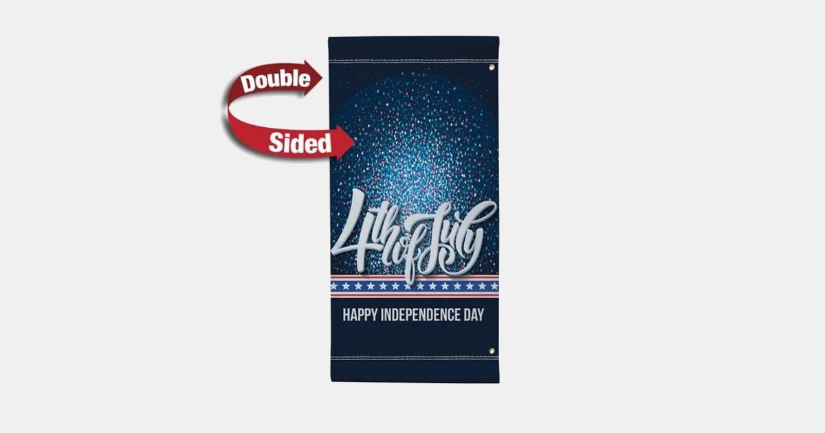Vinyl Boulevard Banner Double-Sided 24" x 48" with your logo ...