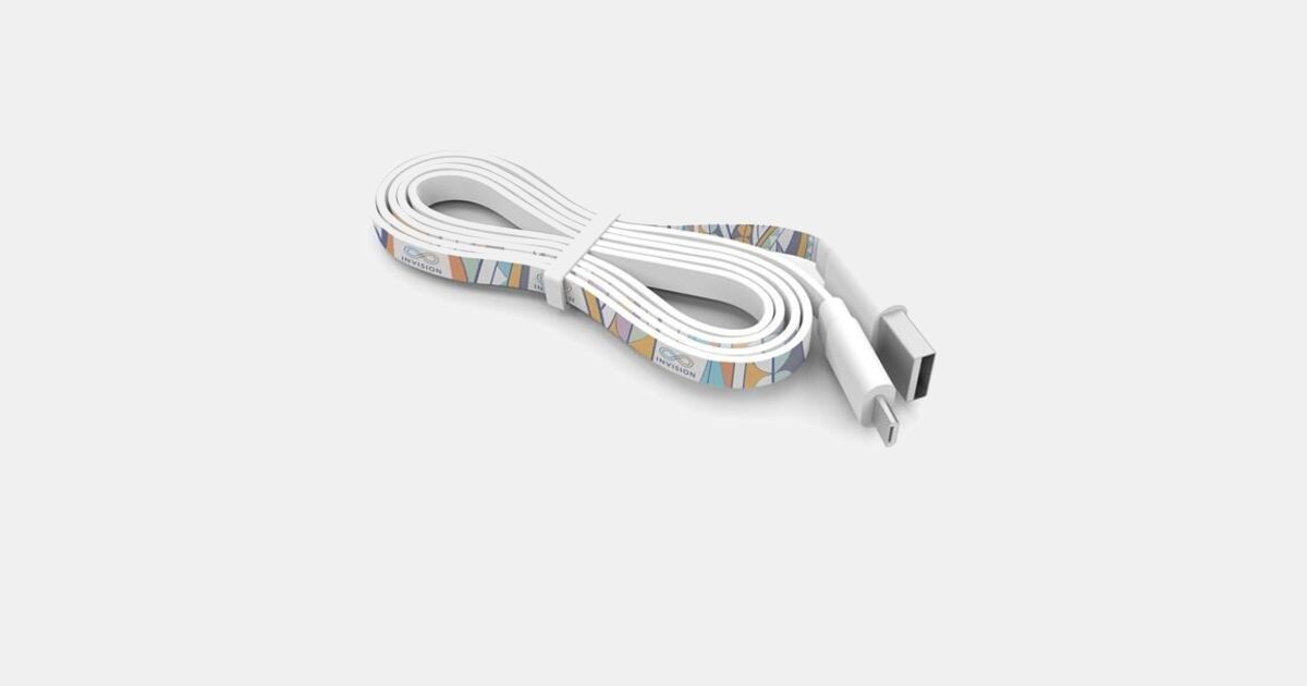 3 Foot Branded Cable with your logo | ImprintLogo.com