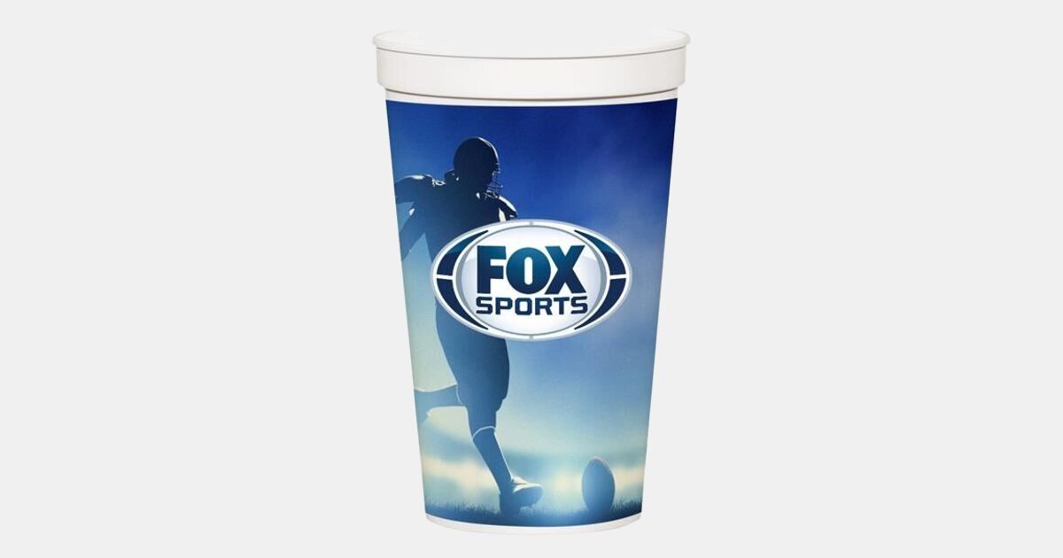 Custom Printed 32 Oz Full Color Stadium Cup with your logo ...