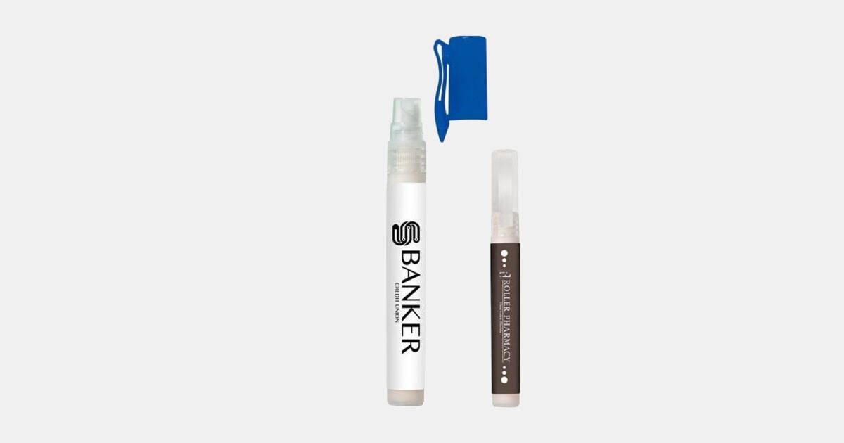 Custom Printed 34 Oz Spf 30 Sunscreen Pen Sprayer with your logo ...