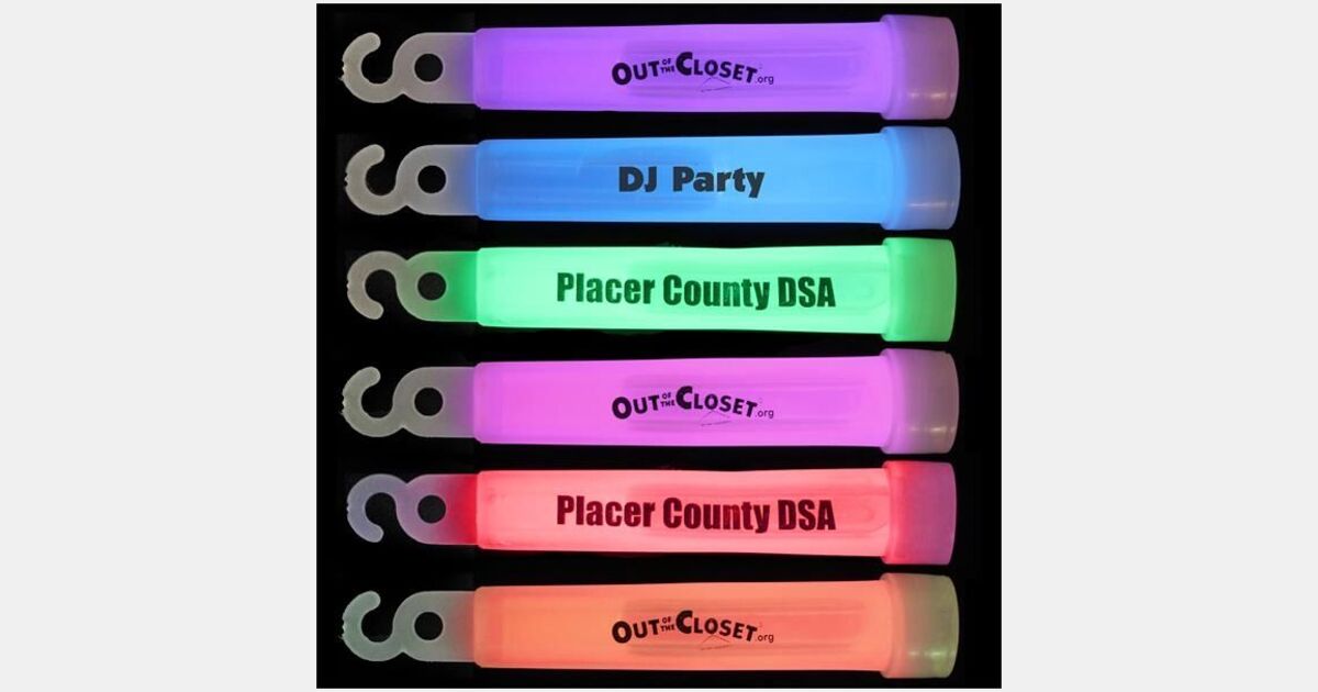 Custom Printed Glow Stick 4 inches with your logo | ImprintLogo.com