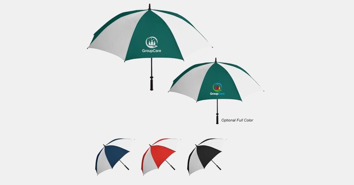 Custom Printed Arc Haas-Jordan(TM) Pro-Line Umbrella 62" with your logo ...