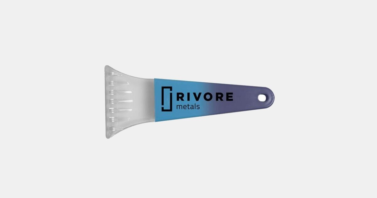 USA Made 7" Polar Color Change Ice Scraper with your logo | ImprintLogo.com