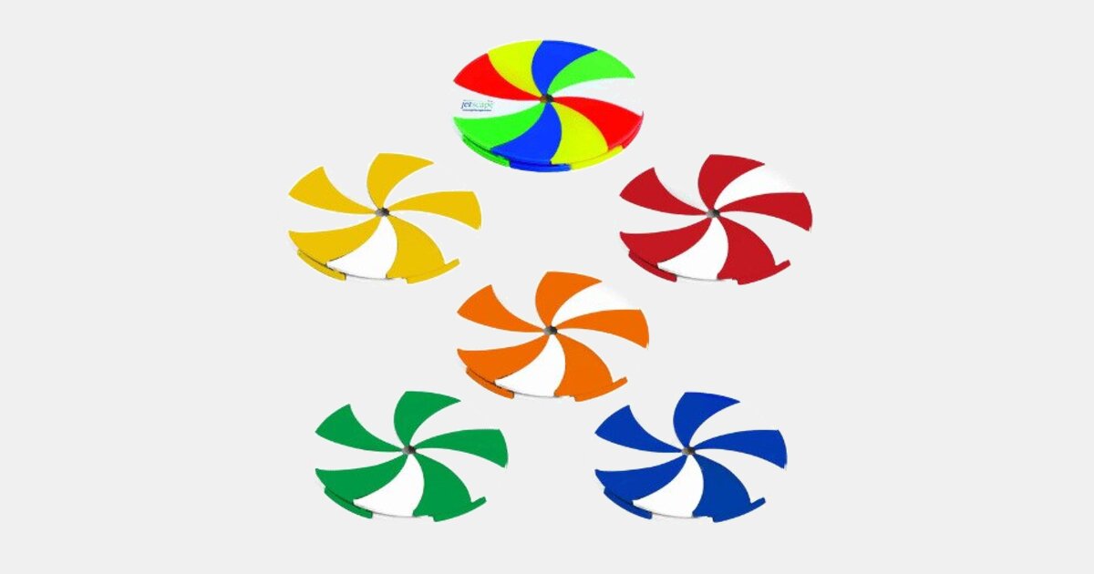 The Incredible Expanding Flying Disc Toy with your logo | ImprintLogo.com