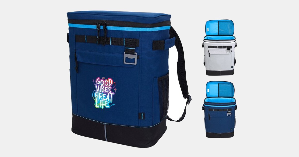 Custom Imprinted The Viking Collection(R) Backpack Cooler with your ...