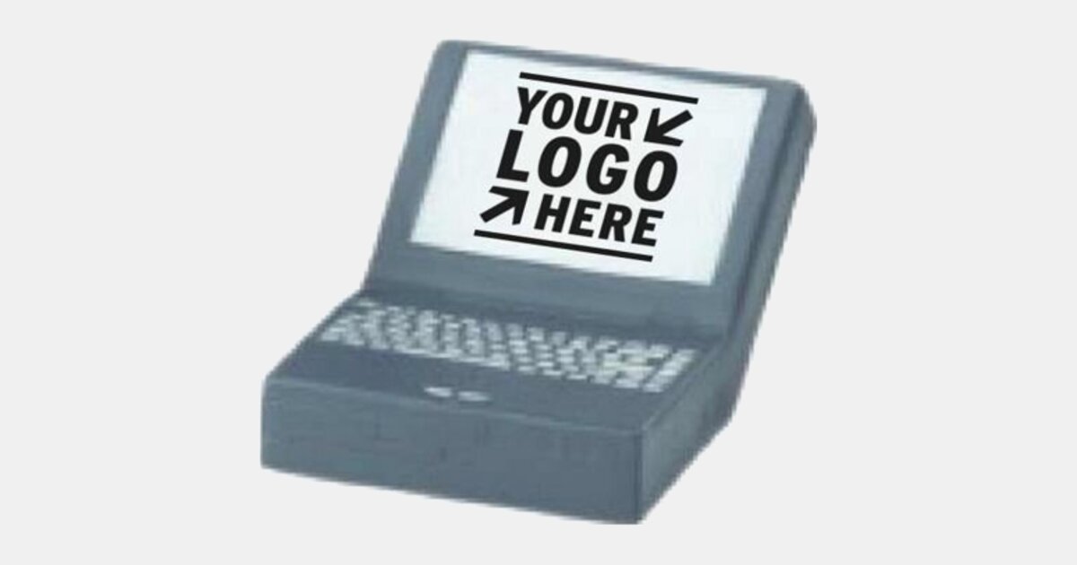 Custom Printed Laptop Computer Stress Reliever with your logo ...