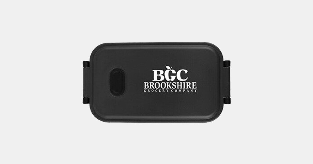 Custom Printed Recycled PP Bento Box with your logo | ImprintLogo.com
