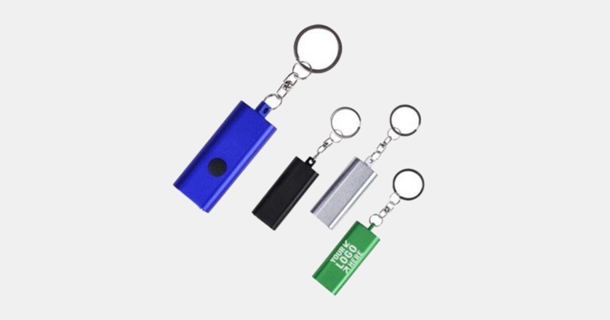 Custom Printed Color Bright 3 LED Key Chain with your logo ...