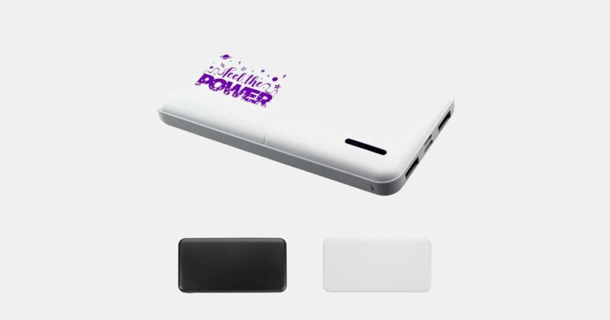 Custom Imprinted Capsule Power Bank 10000mAh with your logo ...