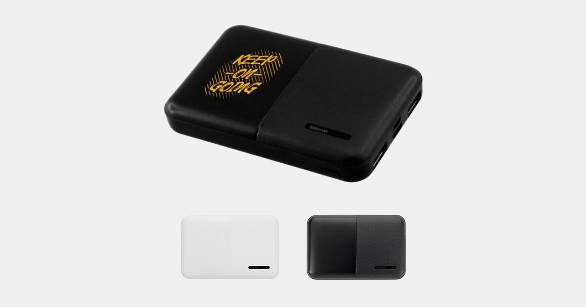 Custom Imprinted Capsule Power Bank 5000mAh with your logo ...