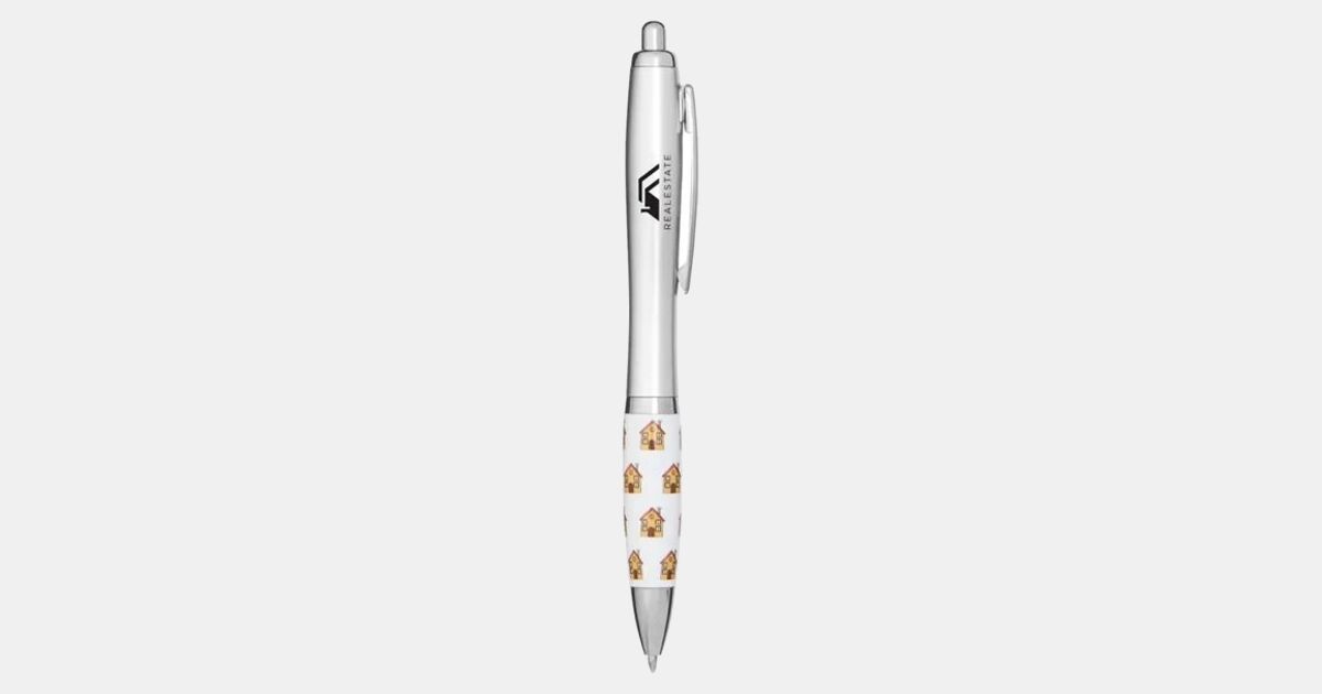 Custom Printed Real Estate House Ballpoint Pen. with your logo ...