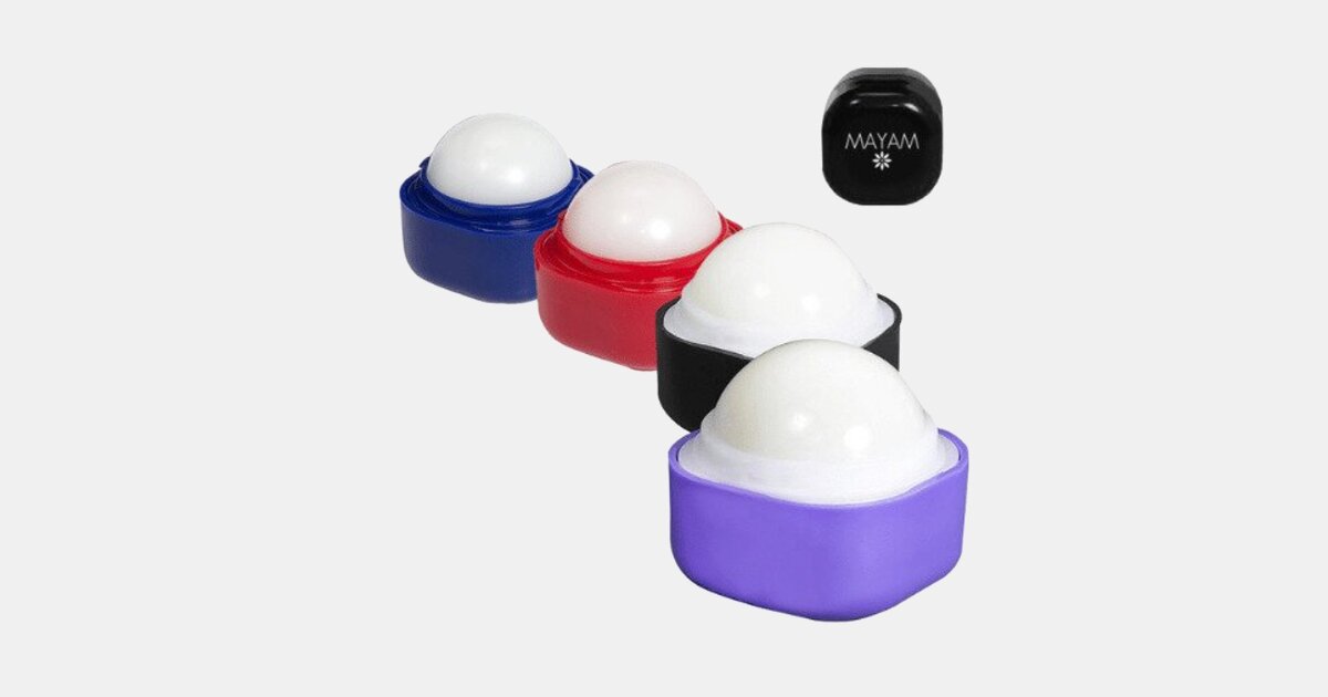 Custom Printed Rounded Corner Lip Balm with your logo | ImprintLogo.com