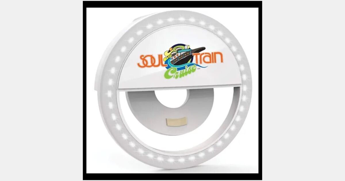 Custom Printed Rechargeable Selfie Ring Light with your logo ...