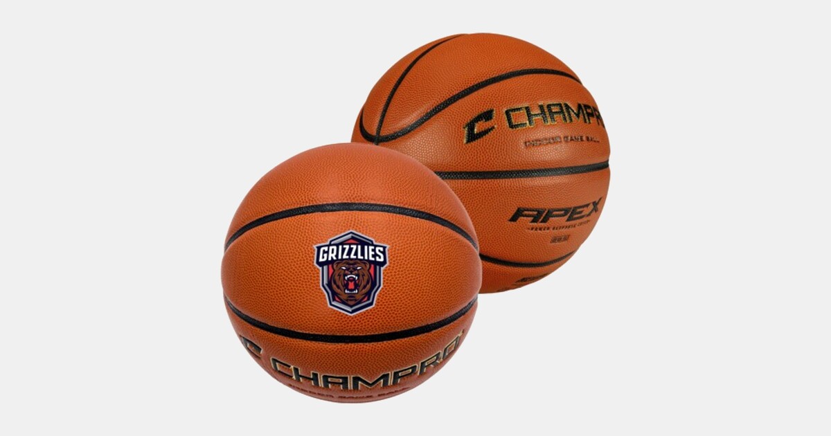 Branded CHAMPRO Apex Basketball Full Size with your logo | ImprintLogo.com