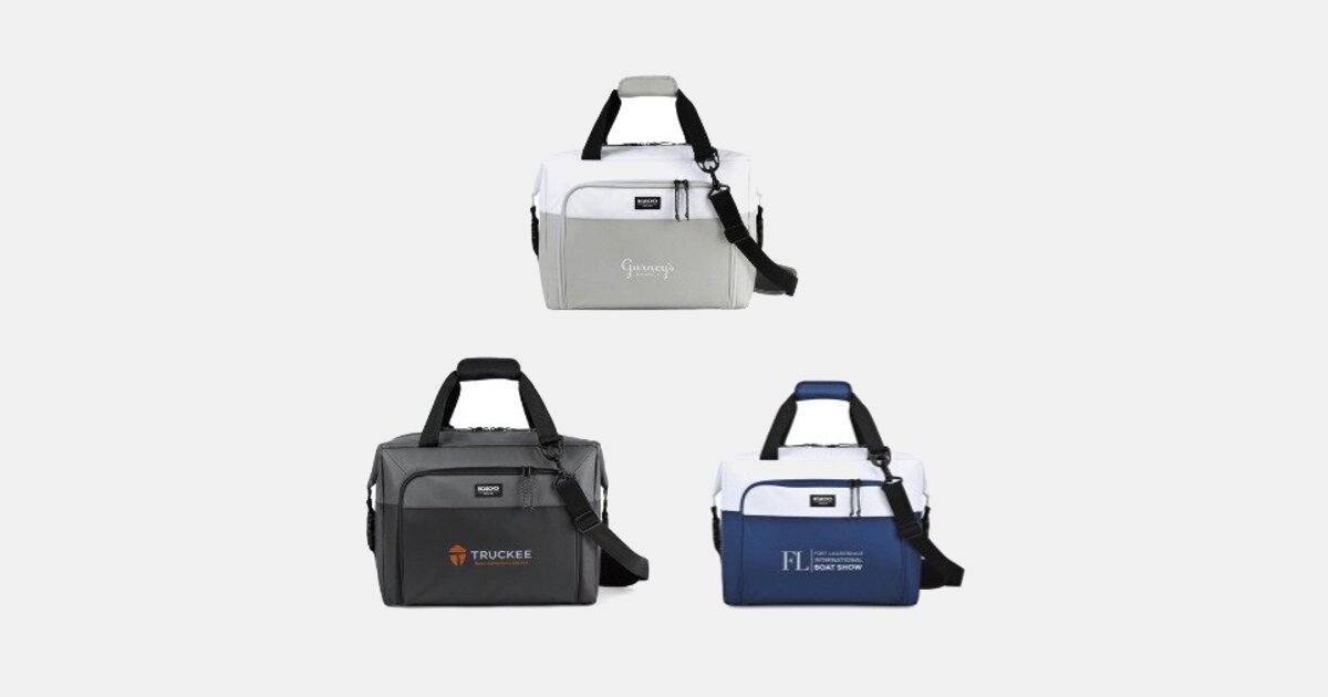 Custom Imprinted Igloo(R) Seadrift(TM) Snap Down Cooler with your logo ...