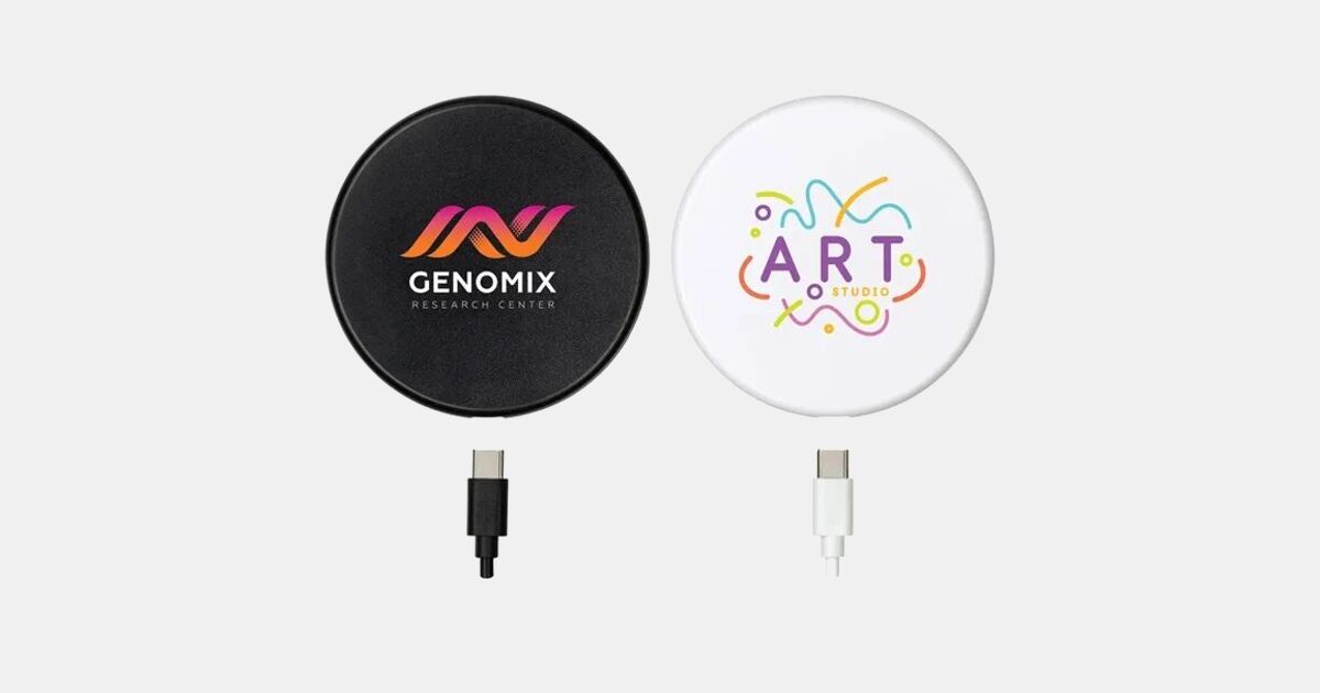 Custom Printed Power Up 15W Wireless Charger with your logo ...