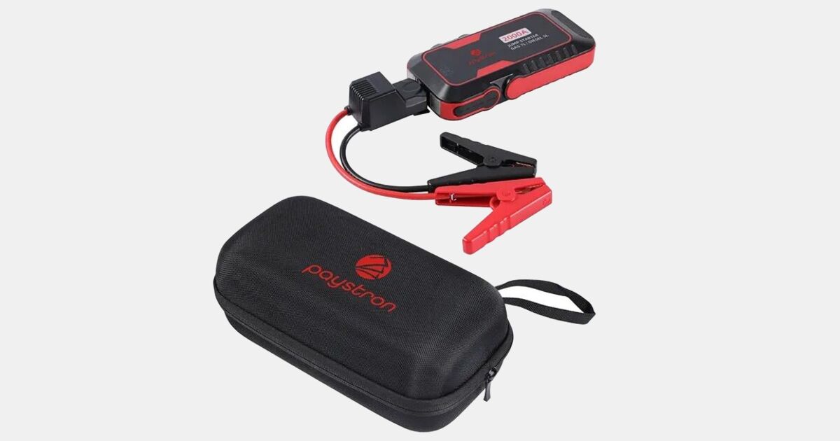 Customized Pit Stop 12V 16000mAh Portable Jump Starter Kit with your ...