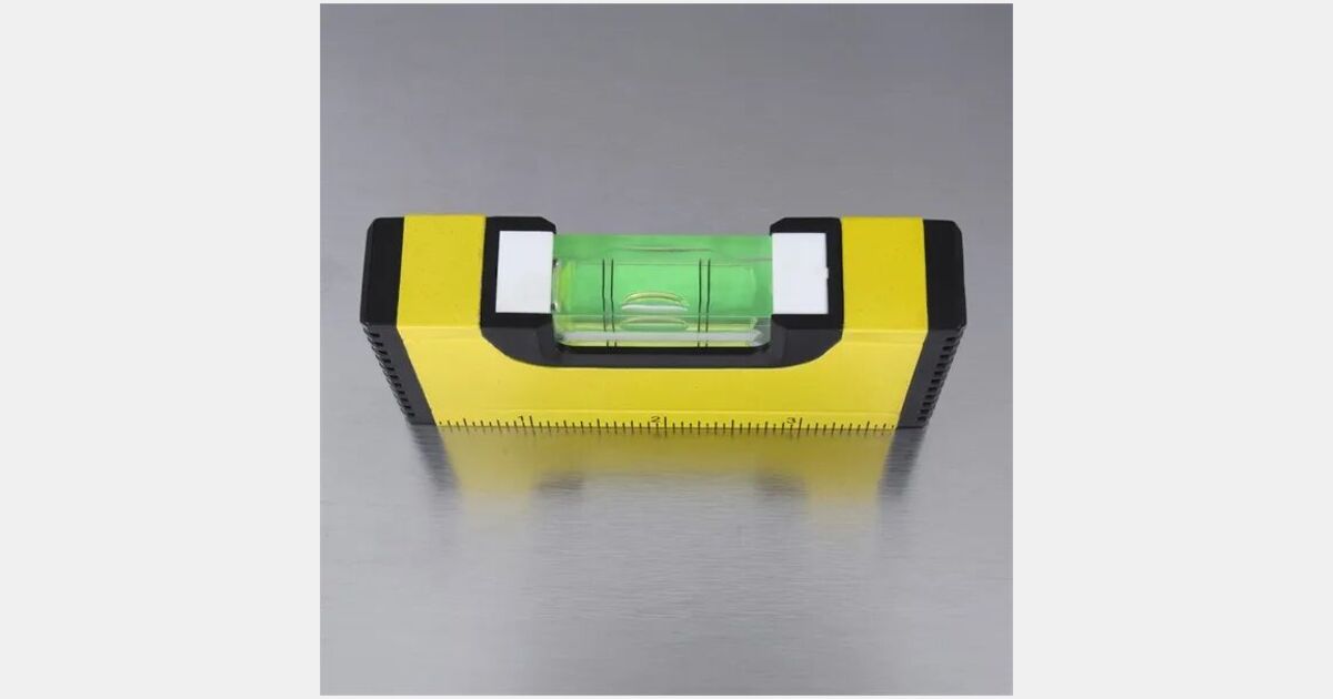 Custom Imprinted Magnetic Pocket Level with your logo | ImprintLogo.com