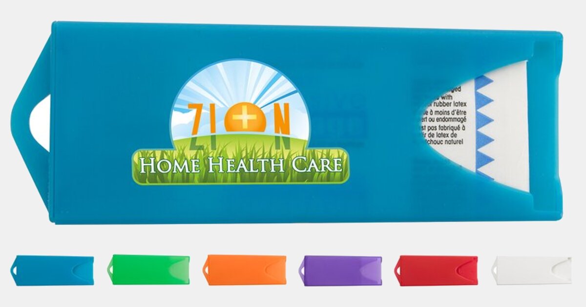 Custom Imprinted Original Colored Bandage Dispenser with your logo ...