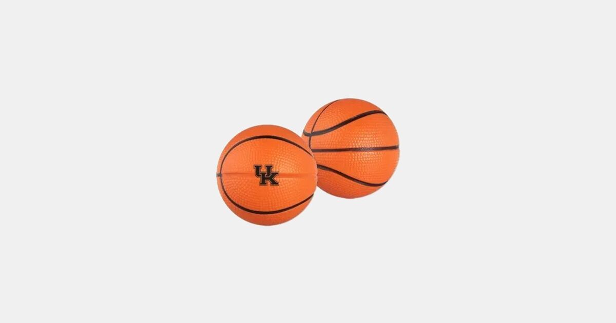 Custom Printed Basketball Stress Reliever with your logo | ImprintLogo.com