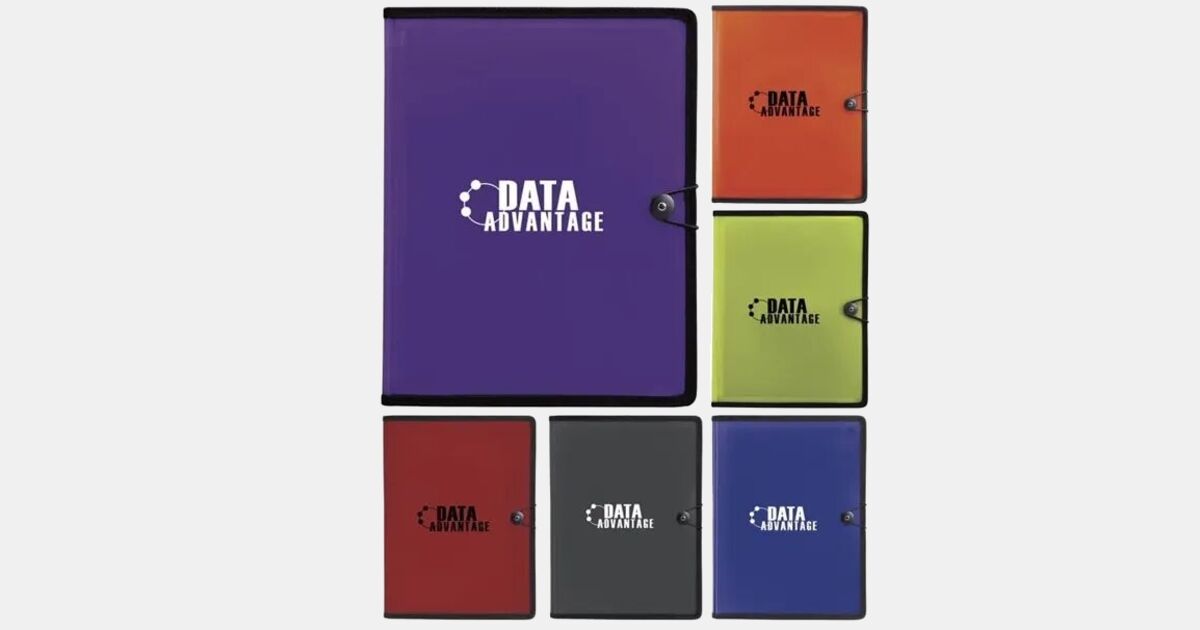 Custom Printed PolyPro FileFolio with your logo | ImprintLogo.com