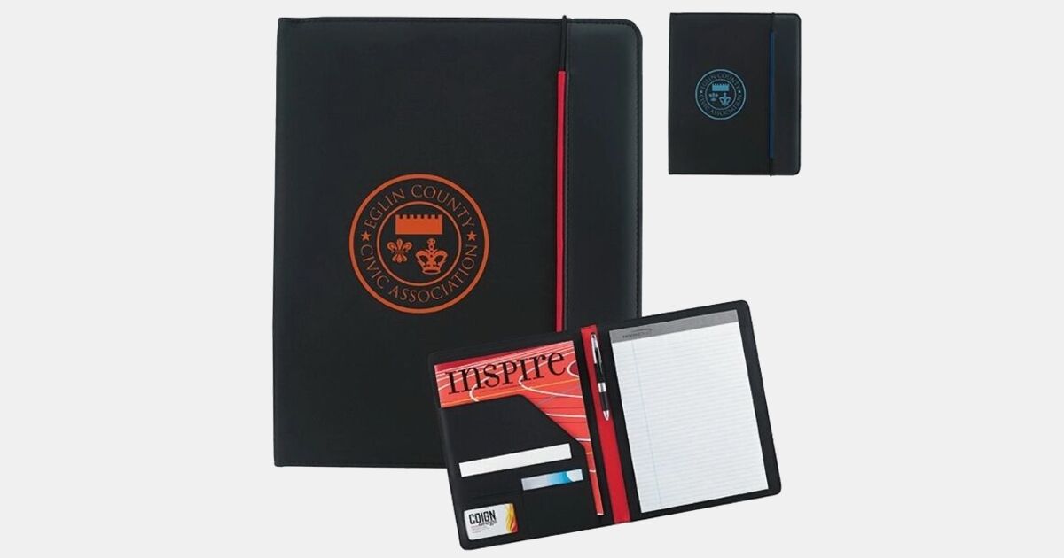 Custom Printed Hype Padfolio with your logo | ImprintLogo.com
