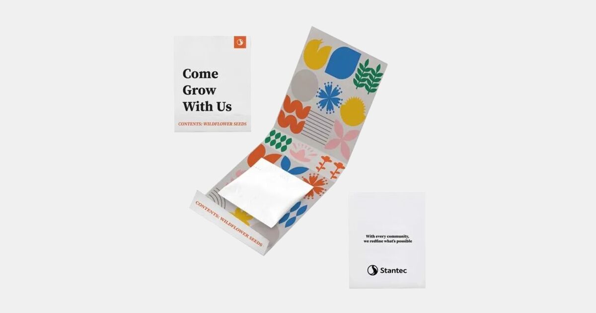 Custom Printed Custom Seed Matchbooks with your logo | ImprintLogo.com