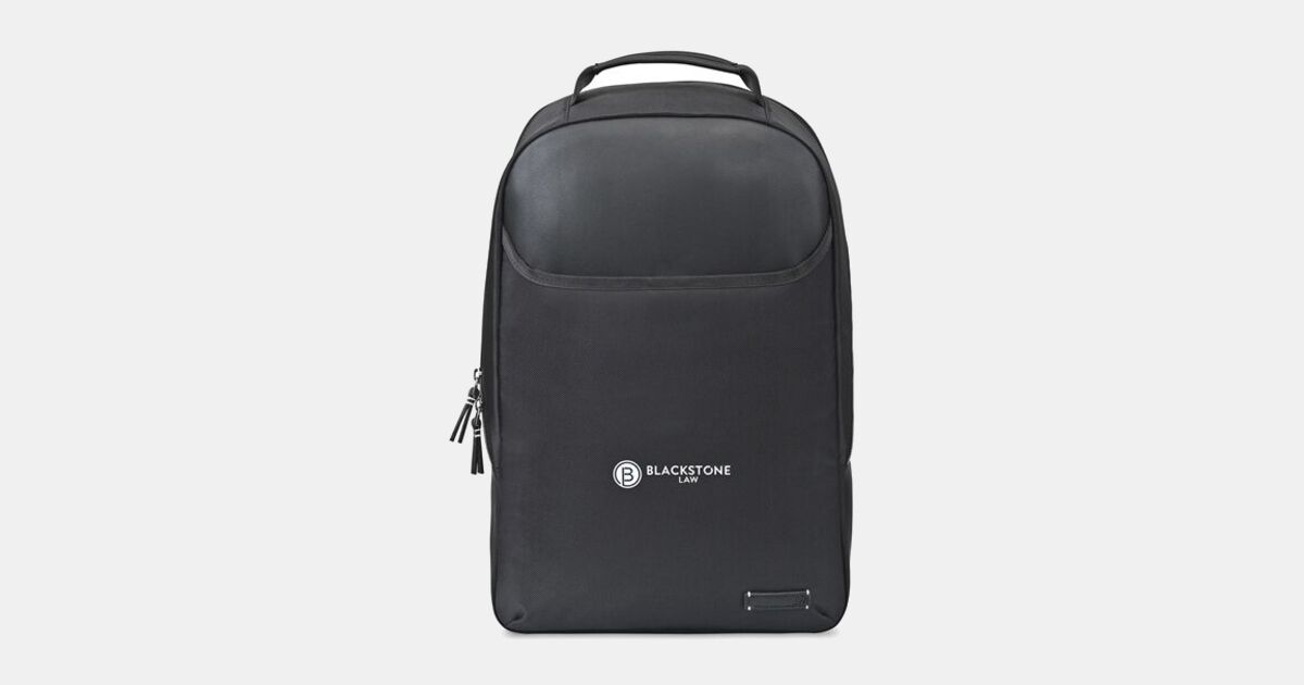 Custom Printed Travis & Wells(R) Lennox Laptop Backpack with your logo ...
