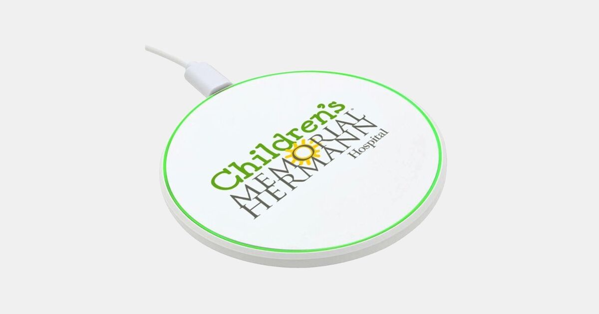Custom Printed 15W Fast Charge Wireless Charging Pad with your logo ...