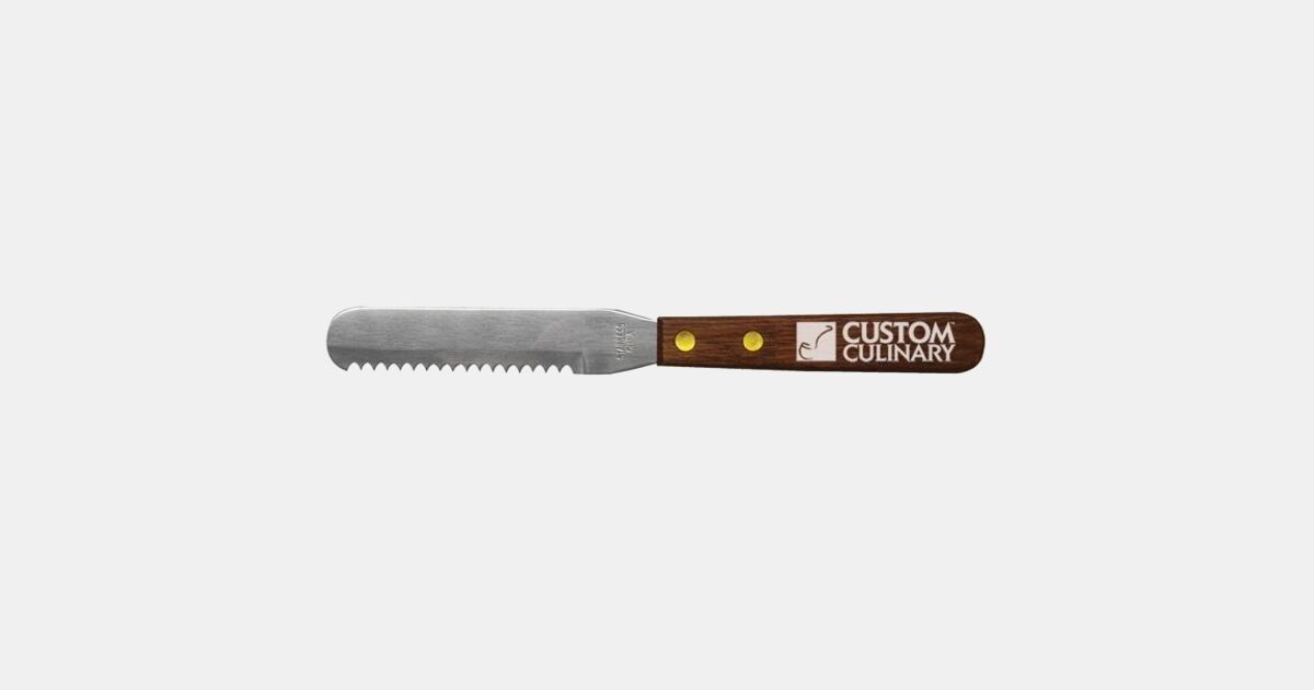 Custom Printed Wood Handle Kitchen Utensil - Spreader with your logo ...
