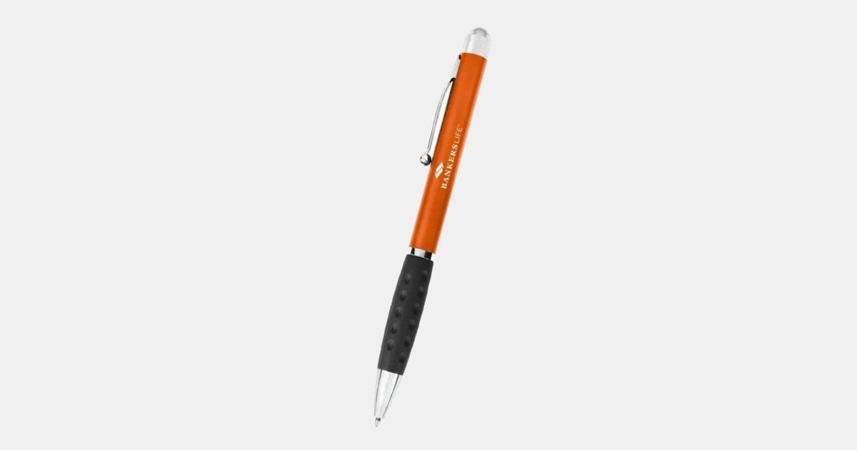 Custom Printed Roll & Write Fidget Pen with your logo | ImprintLogo.com