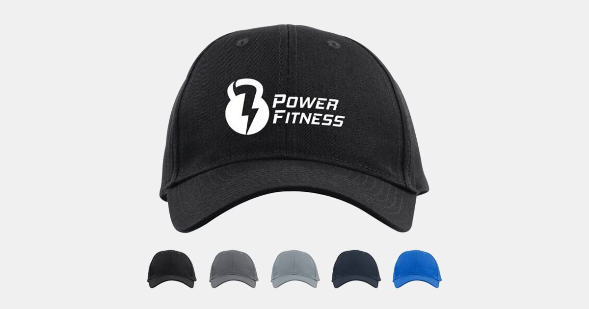 Custom Imprinted Buttonless Cap with your logo | ImprintLogo.com