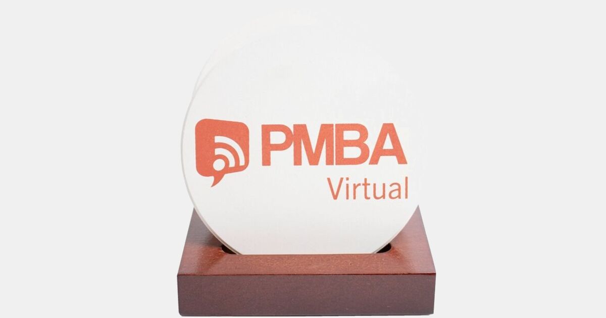 Custom Printed Round Ceramic Coasters with your logo | ImprintLogo.com