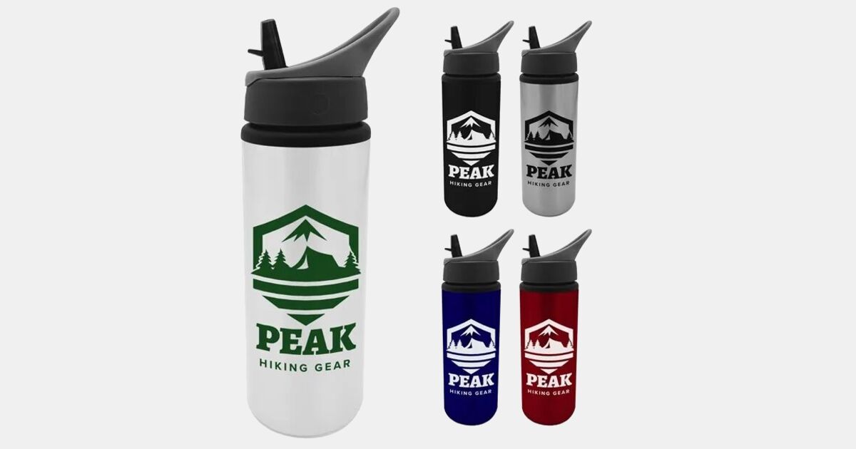 Custom Printed The Trailblazer Aluminum Sports Bottle 25 oz with your ...