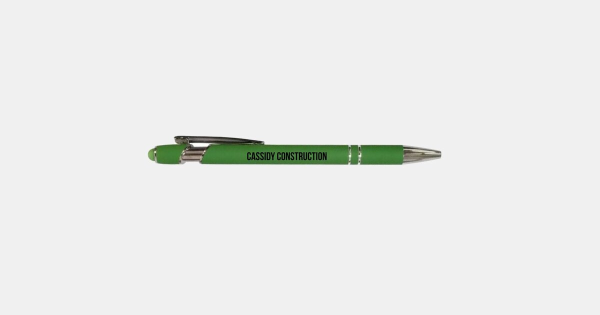Custom Printed Alpine Click Pen with your logo | ImprintLogo.com