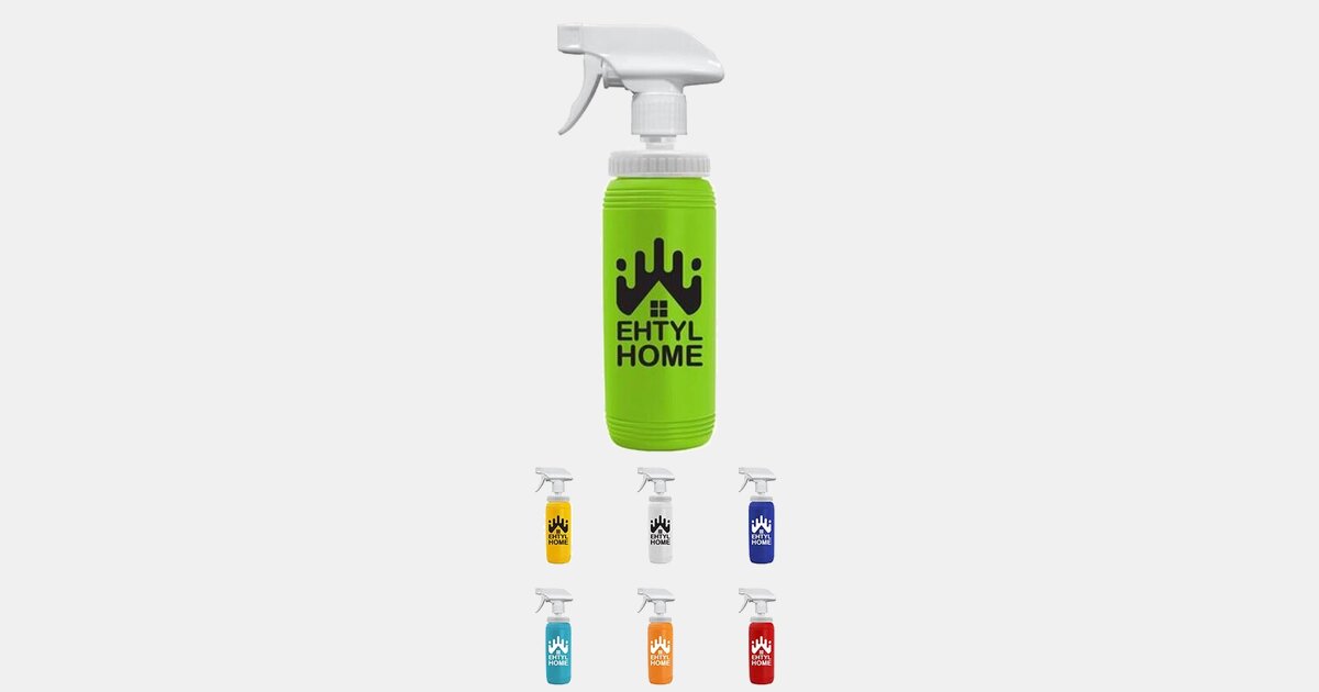 Custom Printed The Pint Spray Bottle 16 oz with your logo | ImprintLogo.com