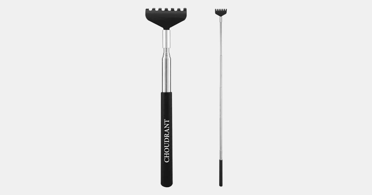 Custom Printed Extendable Back Scratcher with your logo | ImprintLogo.com