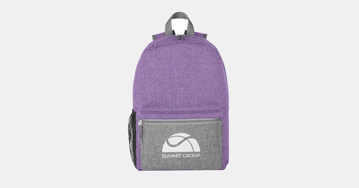 Custom Printed Adventure Backpack with your logo | ImprintLogo.com