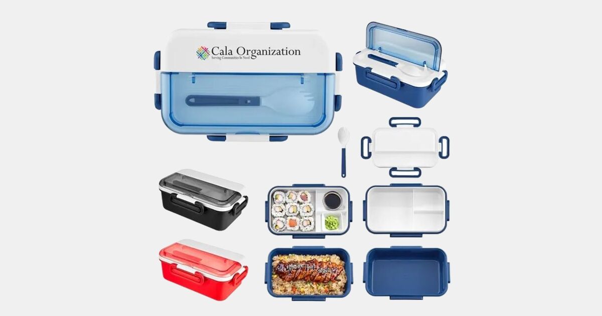 Custom Printed Broadview Bento Box With Spork with your logo ...