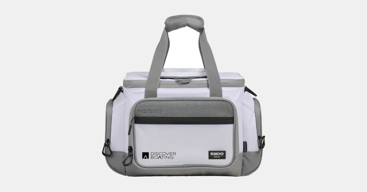 Custom Printed Igloo(R) Marine 30 Can Square Cooler with your logo ...