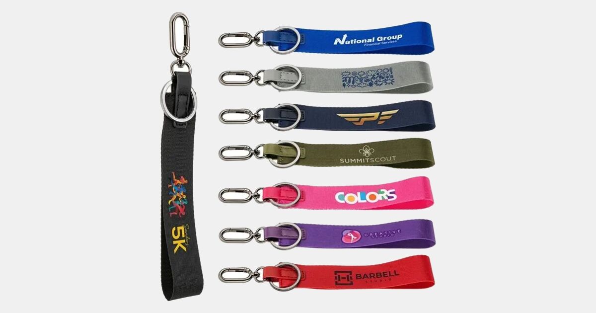 Custom Printed AeroLOFT(TM) Never Lost Keychain with your logo ...