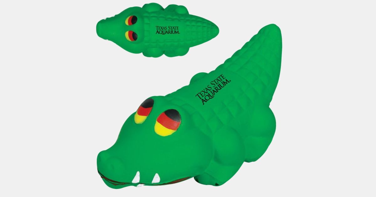 Stress Ball Alligator | ImprintLogo.com