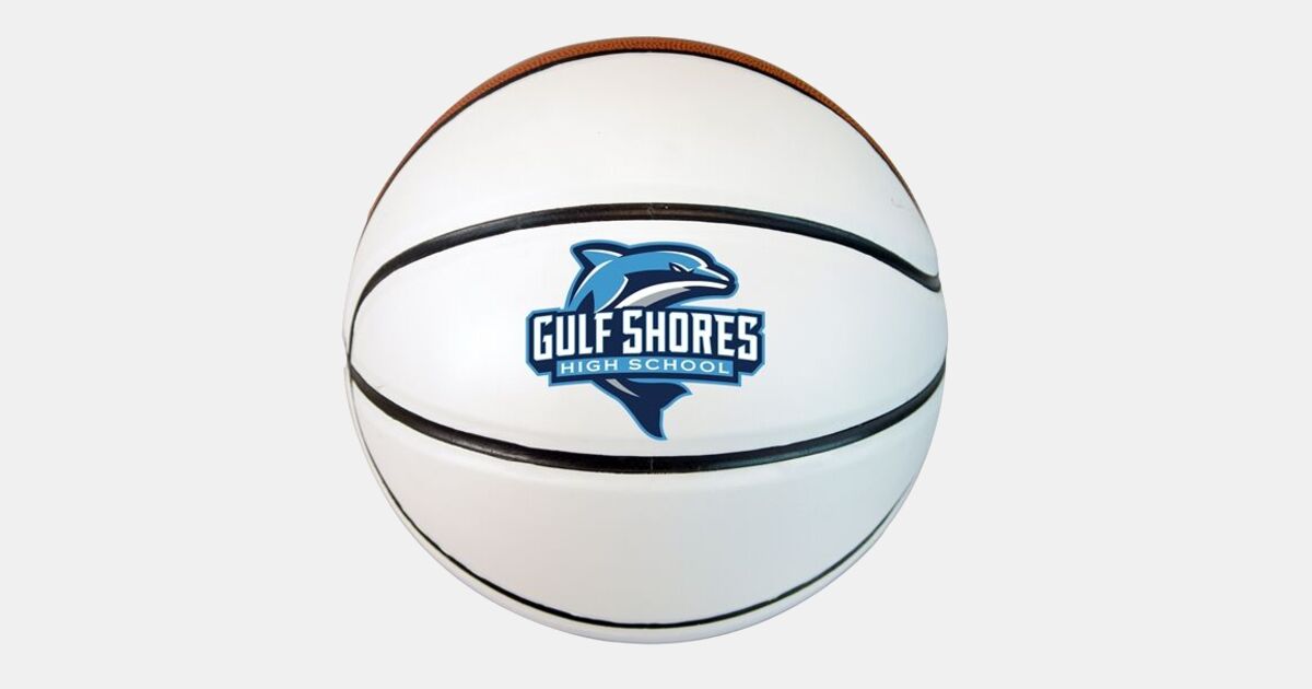 Autograph basketball with full color imprint with your logo ...